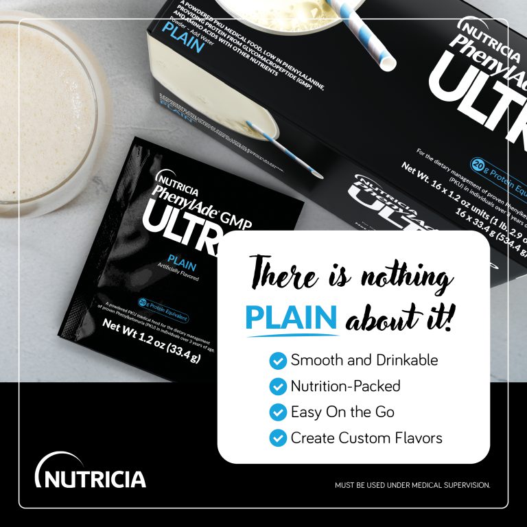 Introducing PhenylAde® GMP ULTRA Plain: A New PKU Formula - Nutricia ...