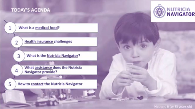 Metabolic Formula Reimbursement Assistance - Nutricia Metabolics